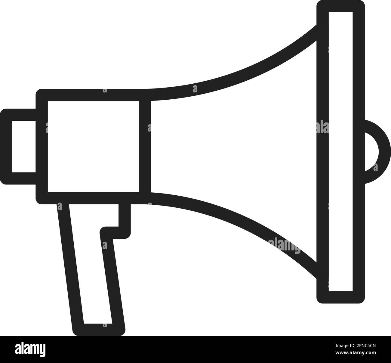 Megaphone icon vector image. Suitable for mobile apps, web apps and print media Stock Vector ...