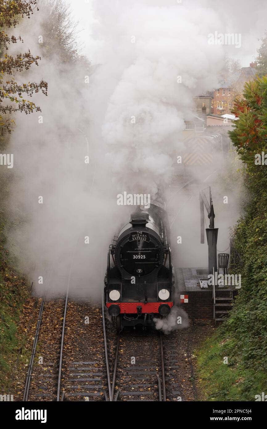 The Watercress Line on the 27th October 2022 in Alton, Hampshire ...