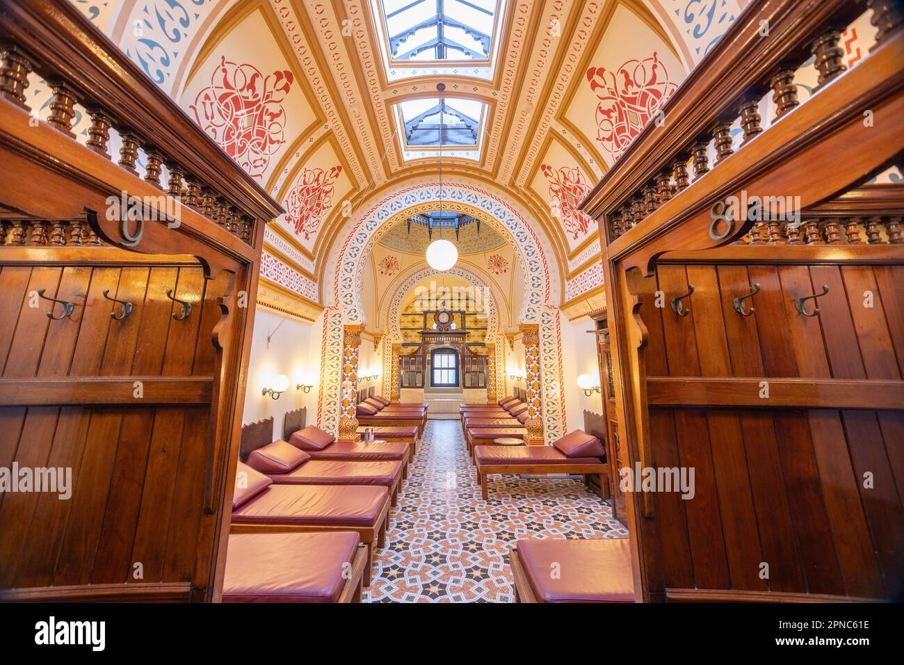 Interior of Harrogate Turkish Baths on the 17th October 2022 in ...