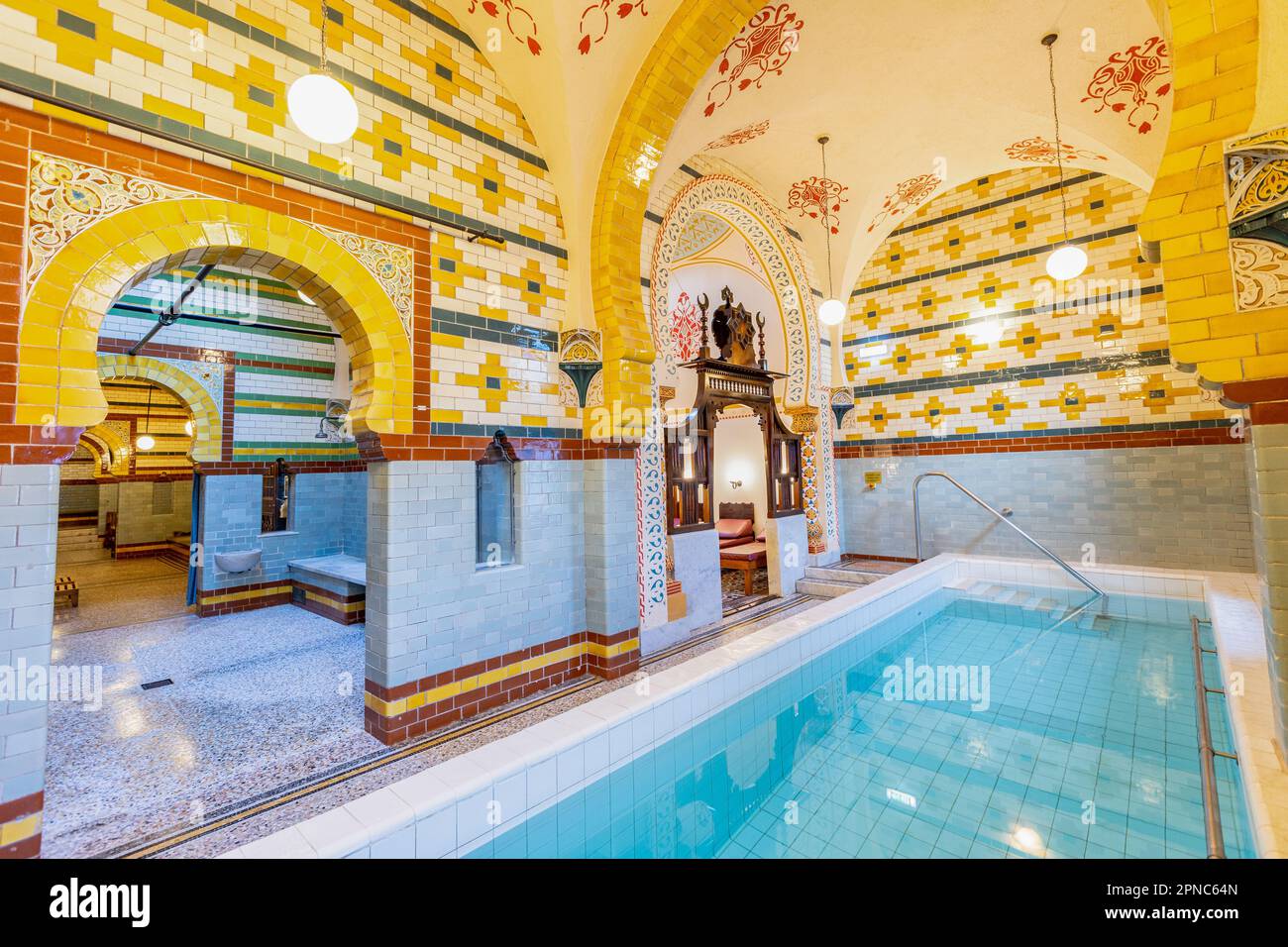 Interior of Harrogate Turkish Baths on the 17th October 2022 in ...