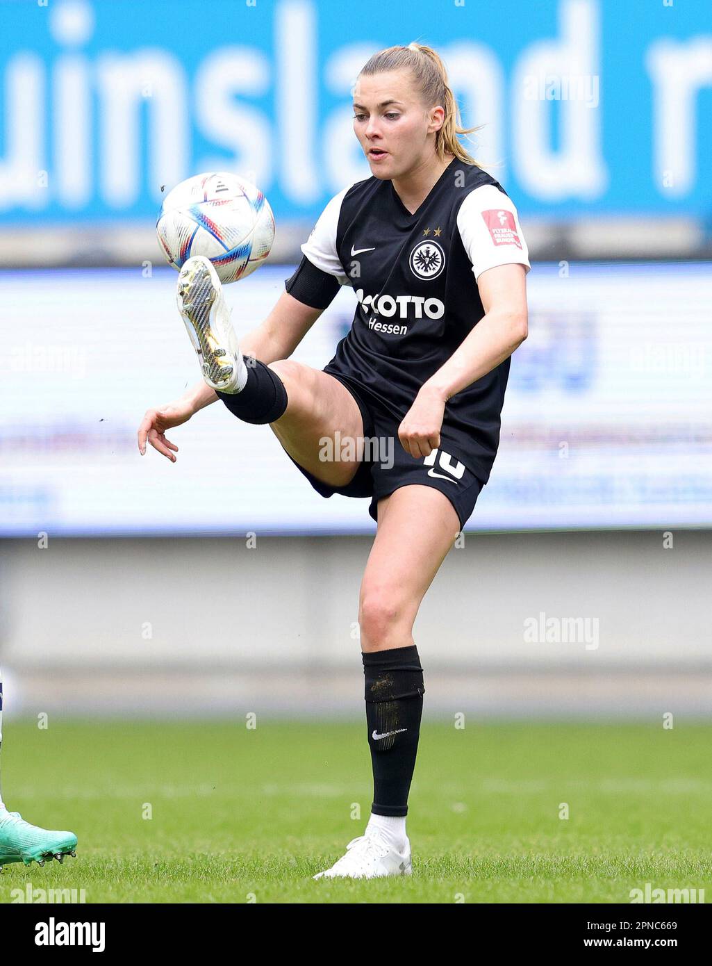 Duisburg, Deutschland. 16th Apr, 2023. firo: 04/16/2023, football ...