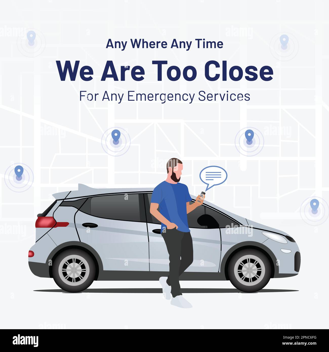 Mobile servicing shop Stock Vector Images - Alamy