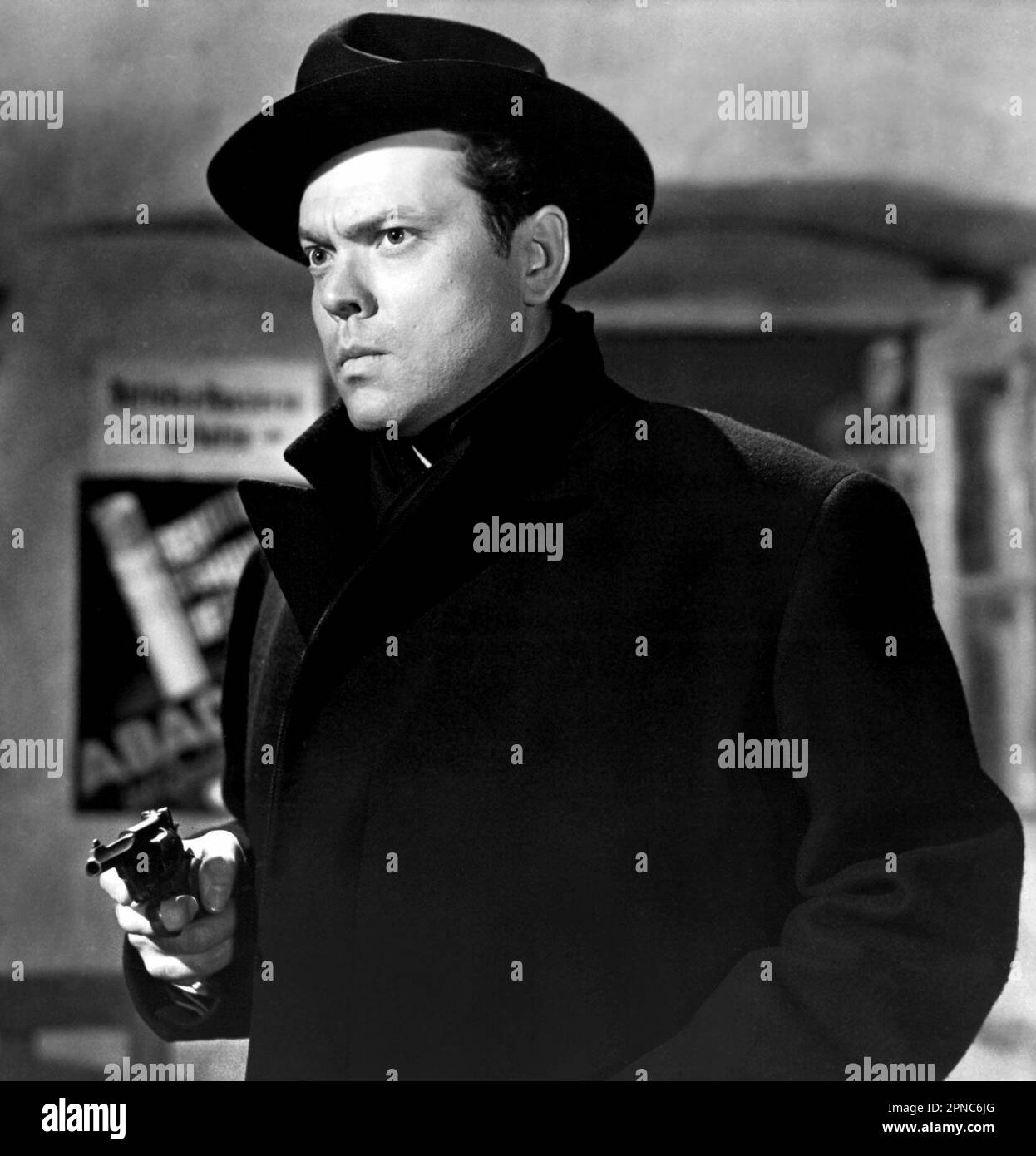 The Third Man Orson Welles Stock Photo - Alamy