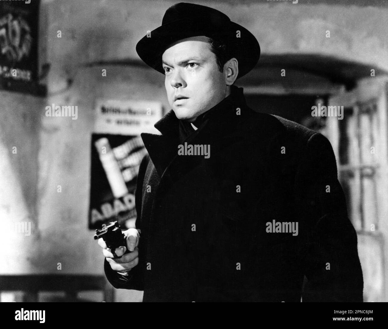 Orson Welles The Third Man Stock Photo - Alamy