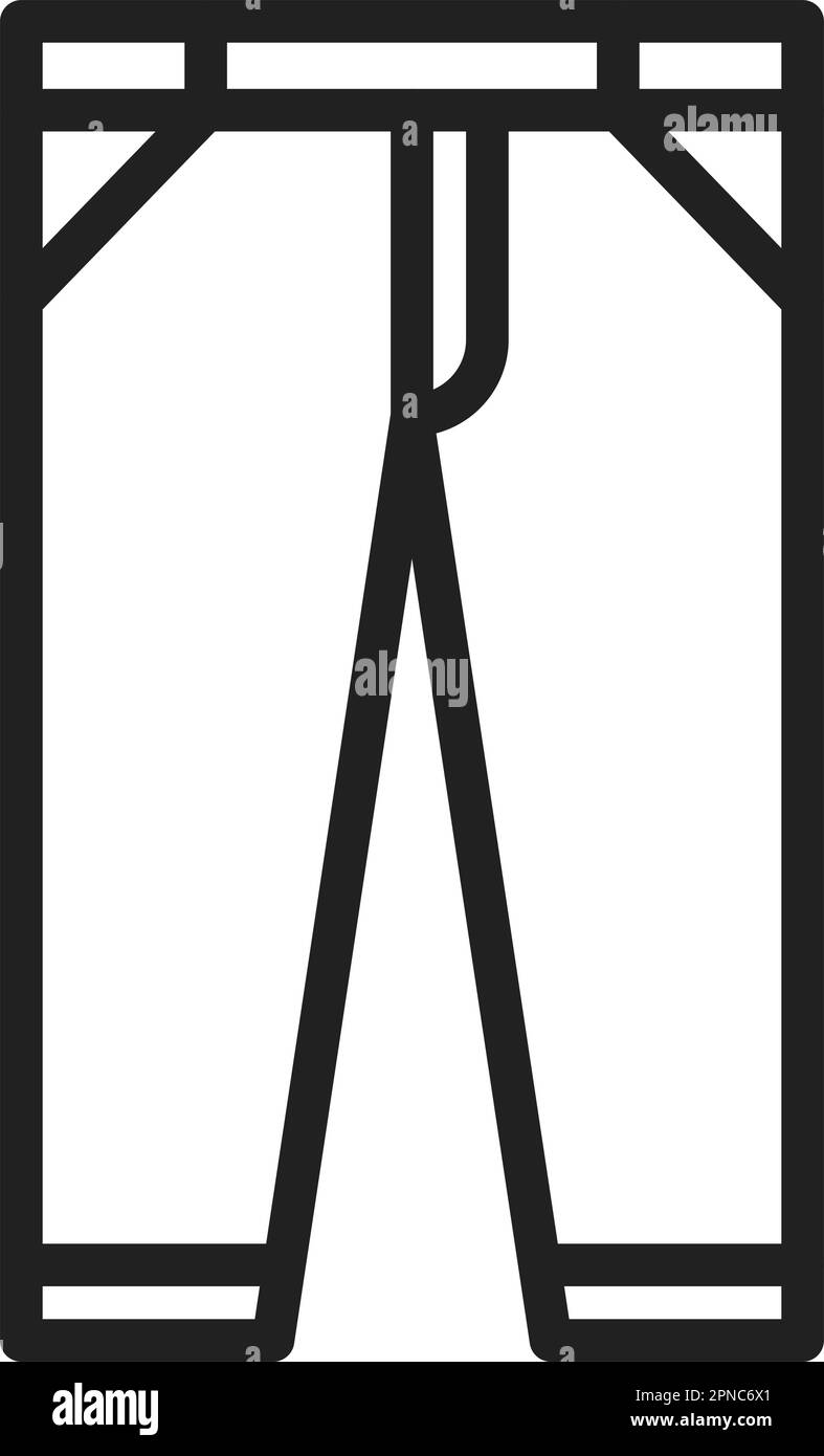 Pants icon vector image. Suitable for mobile apps, web apps and print media Stock Vector Image ...