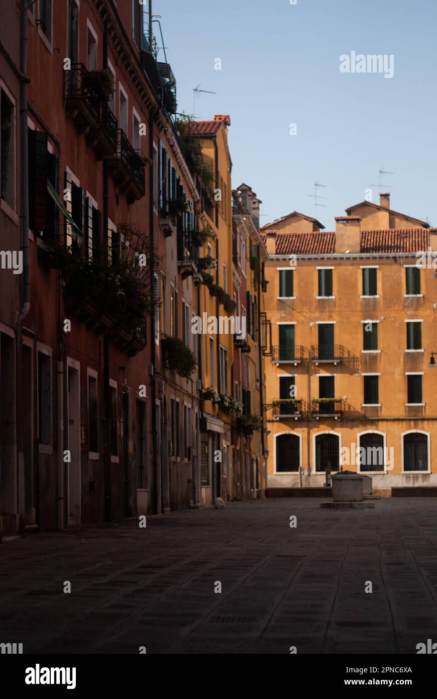 Small colourful street in hi-res stock photography and images - Alamy