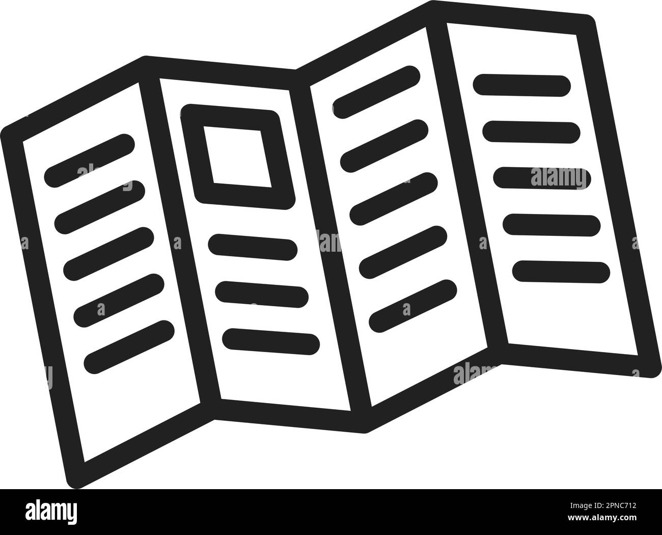 Pamphlet Icon Vector Image Suitable For Mobile Apps Web Apps And