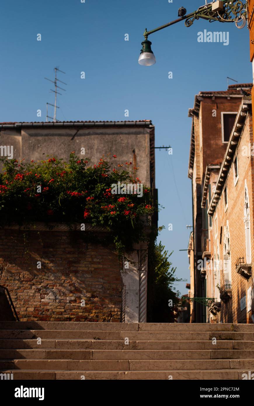Empty stairs street in hi-res stock photography and images - Alamy