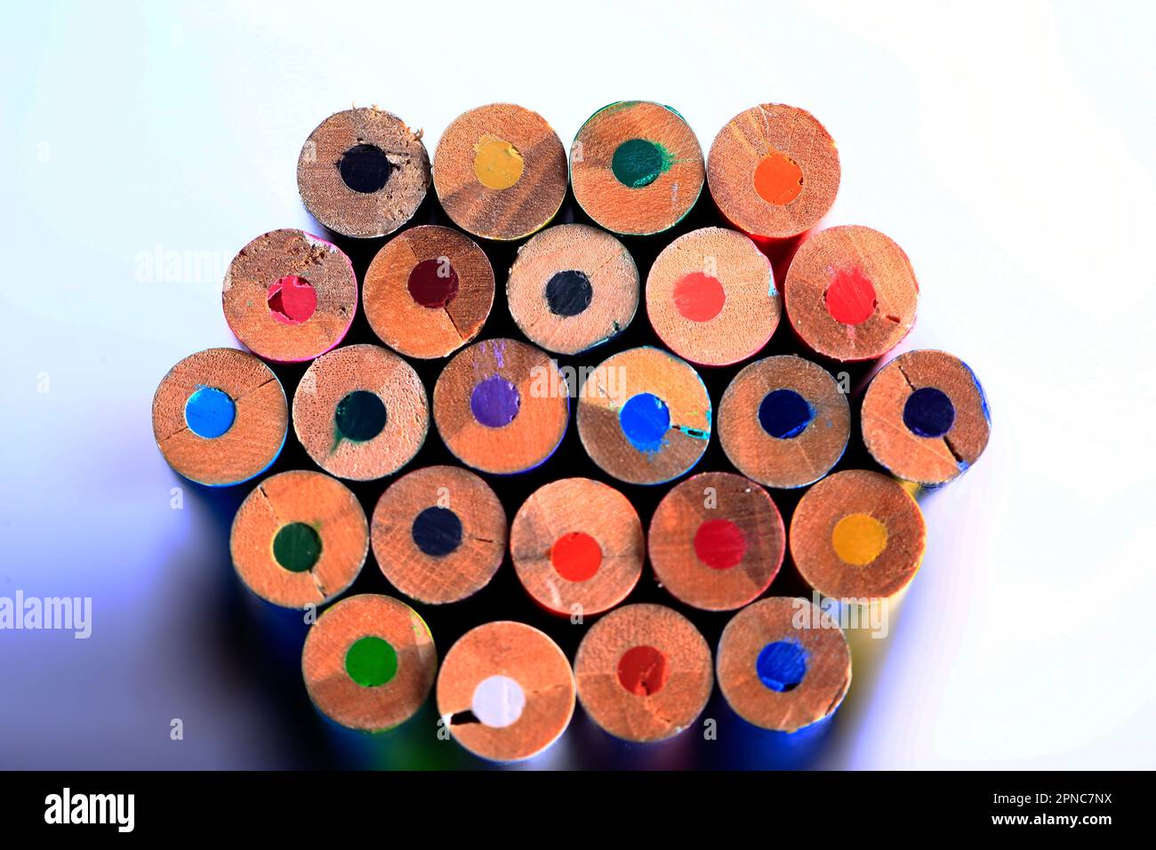 Color pencil, close-up Stock Photo - Alamy