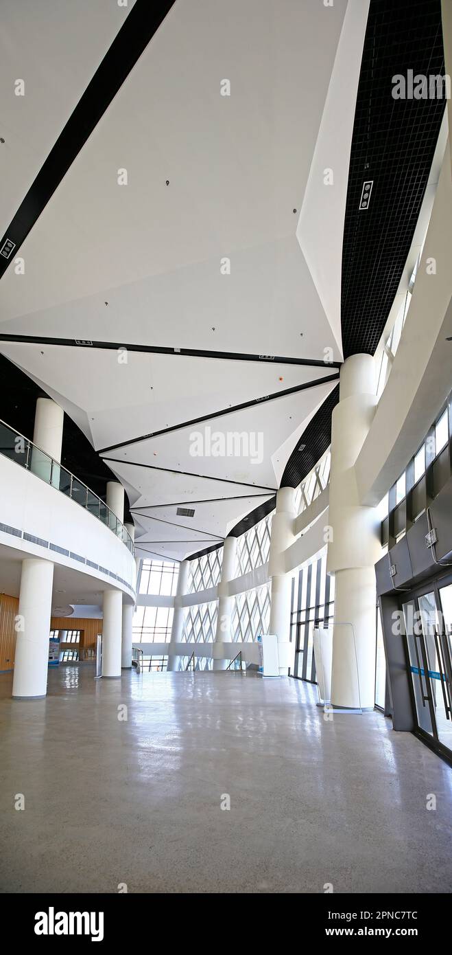 The inside of the modern architecture Stock Photo - Alamy