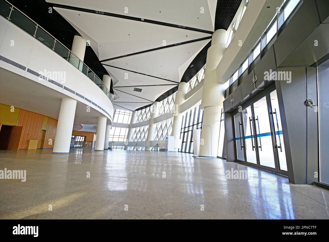 The inside of the modern architecture Stock Photo - Alamy