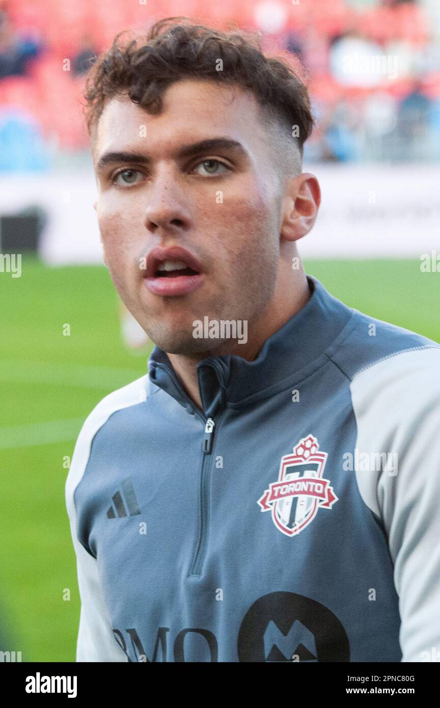 Toronto, ON, Canada - April 15: Kobe Franklin #19 defender of the ...