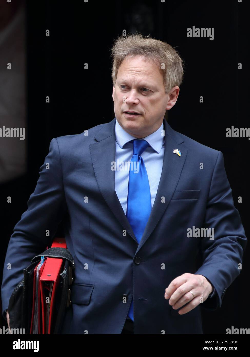 London, UK. 18th Apr, 2023. Grant Shapps, Secretary of State for Energy ...