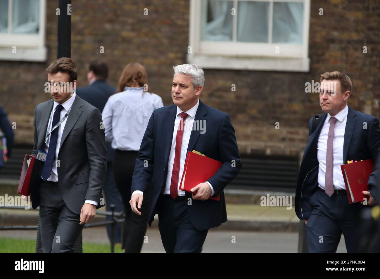 London, UK. 18th Apr, 2023. Steve Barclay, Secretary of State for ...