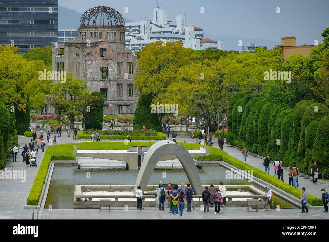 Hiroshima, Japan - April 17, 2023: The Hiroshima Peace Memorial now ...