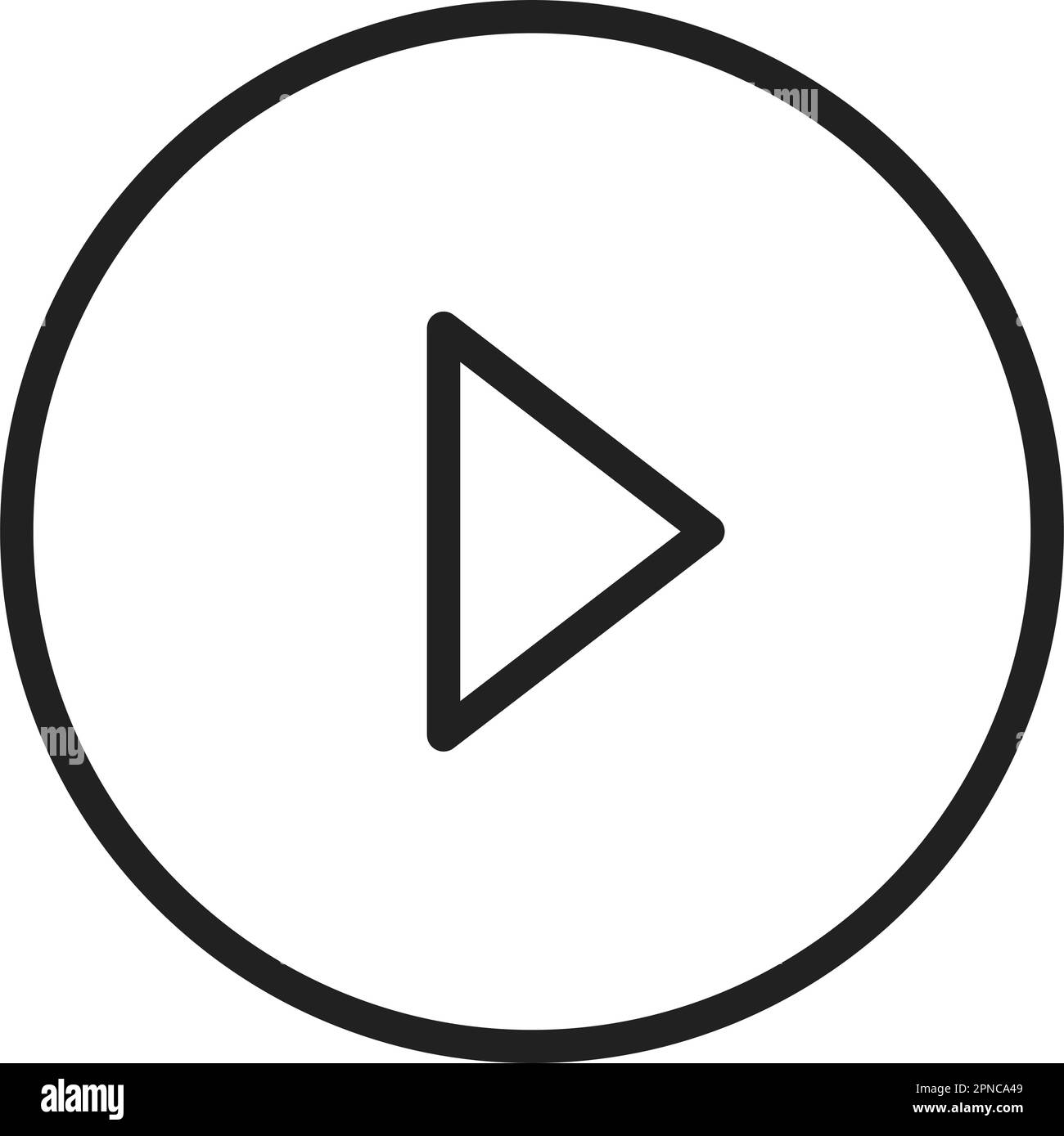 Play icon vector image. Suitable for mobile apps, web apps and print media Stock Vector Image ...