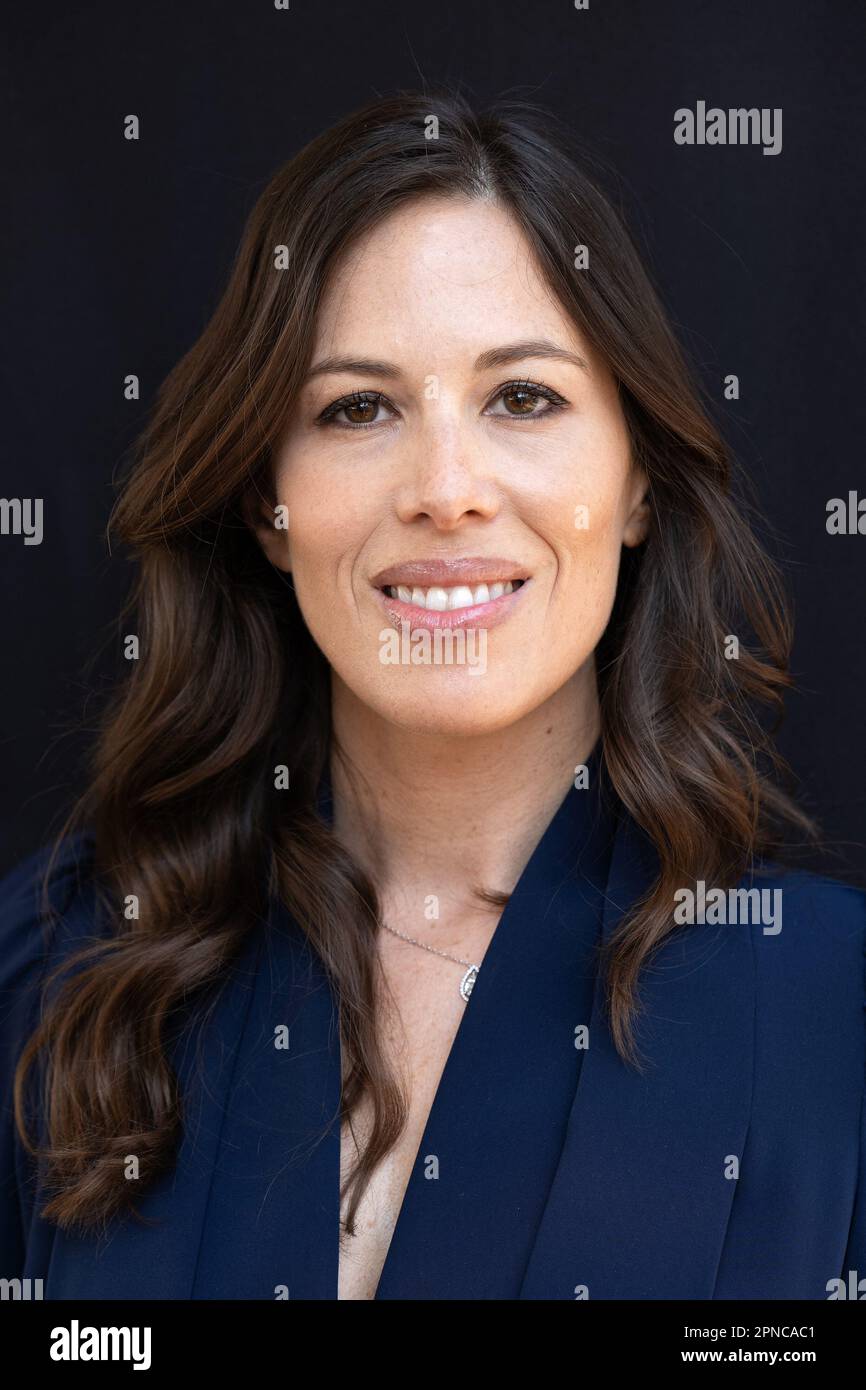 Cannes, France. 18th Apr, 2023. Nathalie Marchak poses for a photocall ...