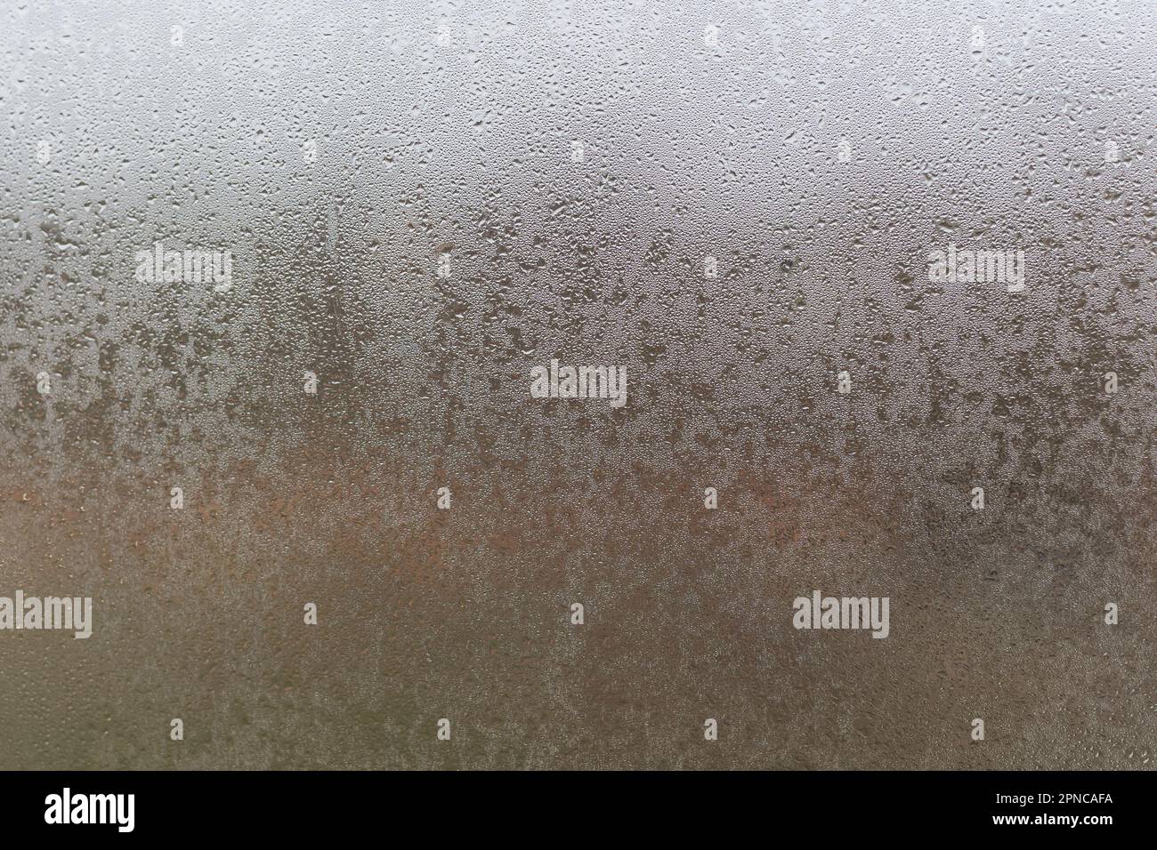 Water droplets condensation background of dew on glass, humidity and ...