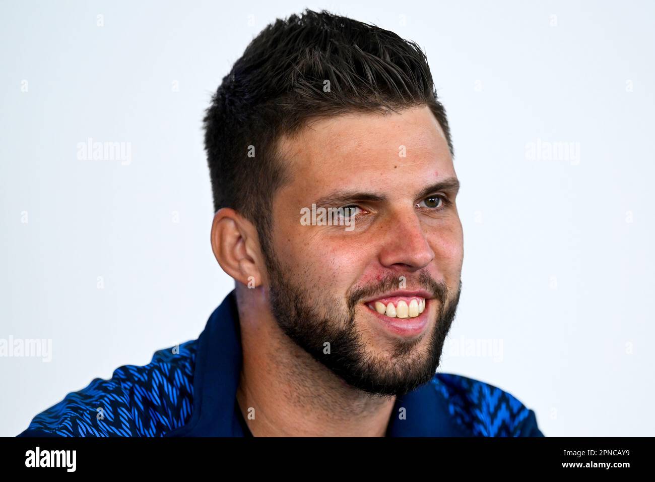 Prague, Czech Republic. 18th Apr, 2023. Czech tennis player Jiri Vesely ...