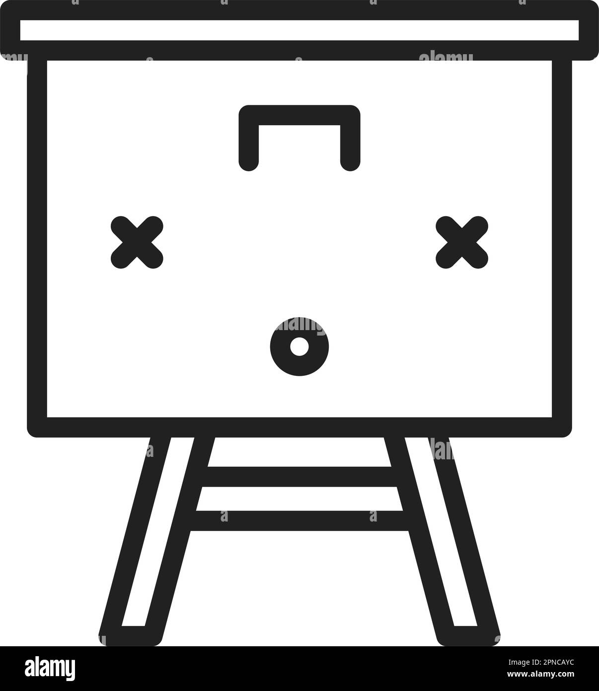 Presentation icon vector image. Suitable for mobile apps, web apps and print media Stock Vector ...