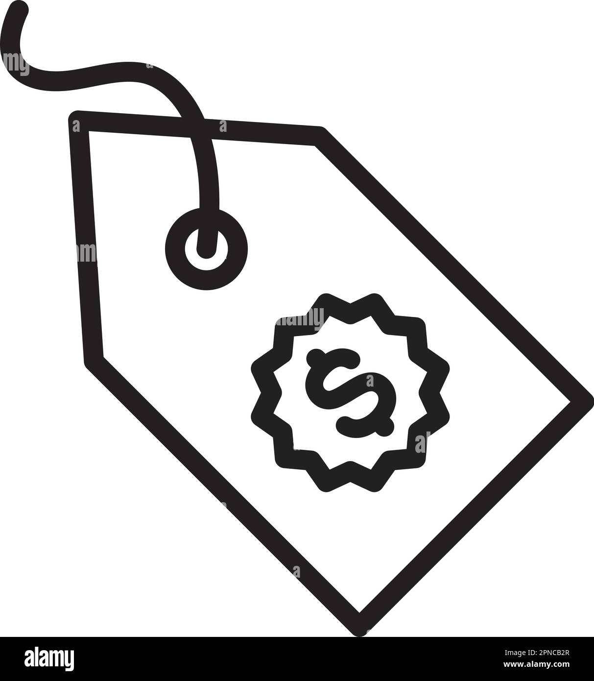 Price Tag icon vector image. Suitable for mobile apps, web apps and ...