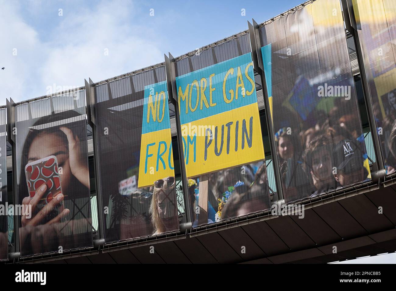 Illustration shows the European parliament, the Paul-Henry Spaak ...