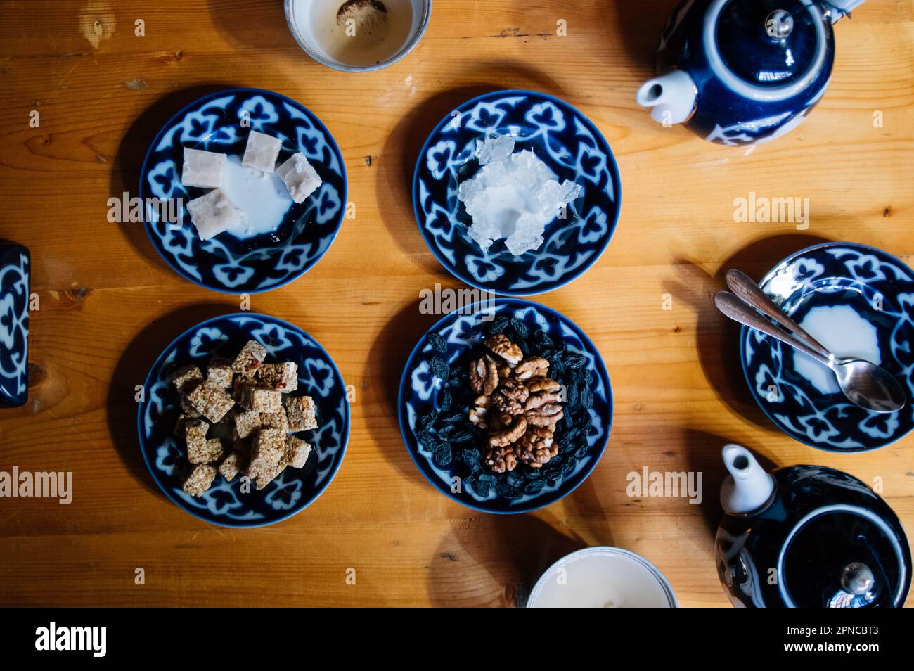 National islamic tea ceremony with desserts in Uzbekistan, Tashkent ...