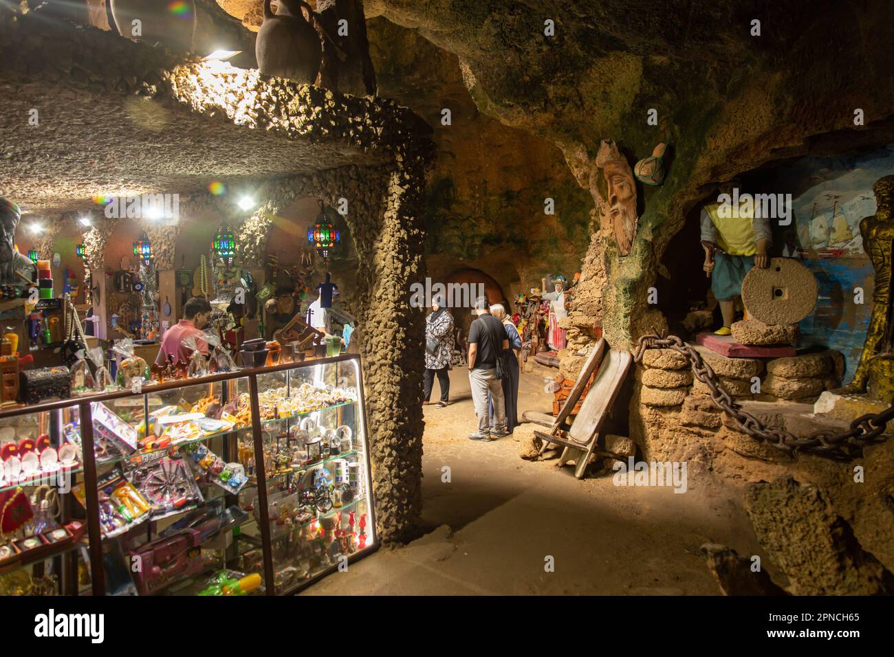 Tangier, Morocco 2022: archaeological complex of Caves of Hercules in ...