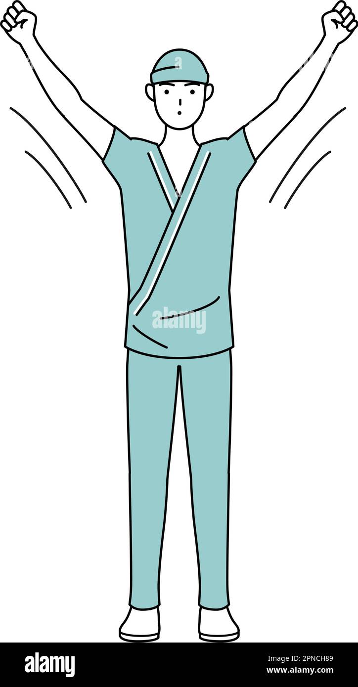 Patient preparation Stock Vector Images - Alamy