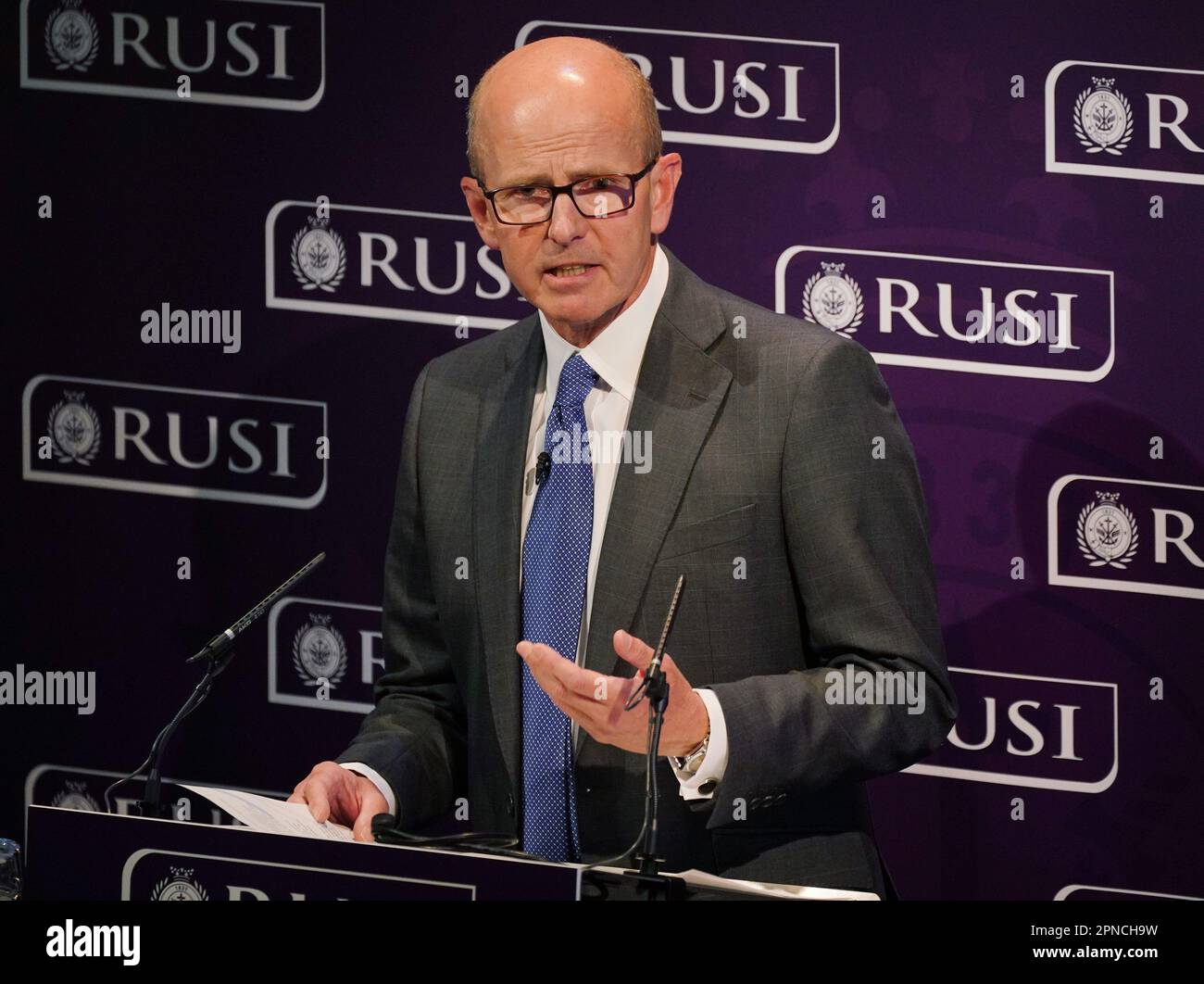 File photo dated 11/10/2022 of GCHQ chief Sir Jeremy Fleming who has ...