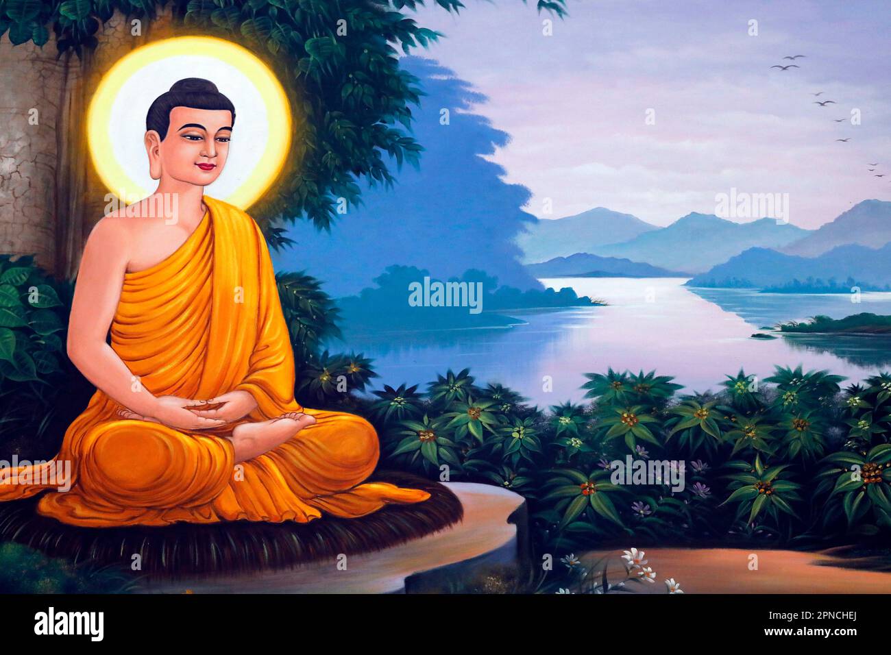 Phu Son Tu buddhist temple. Life of Buddha, Siddhartha Gautama ...