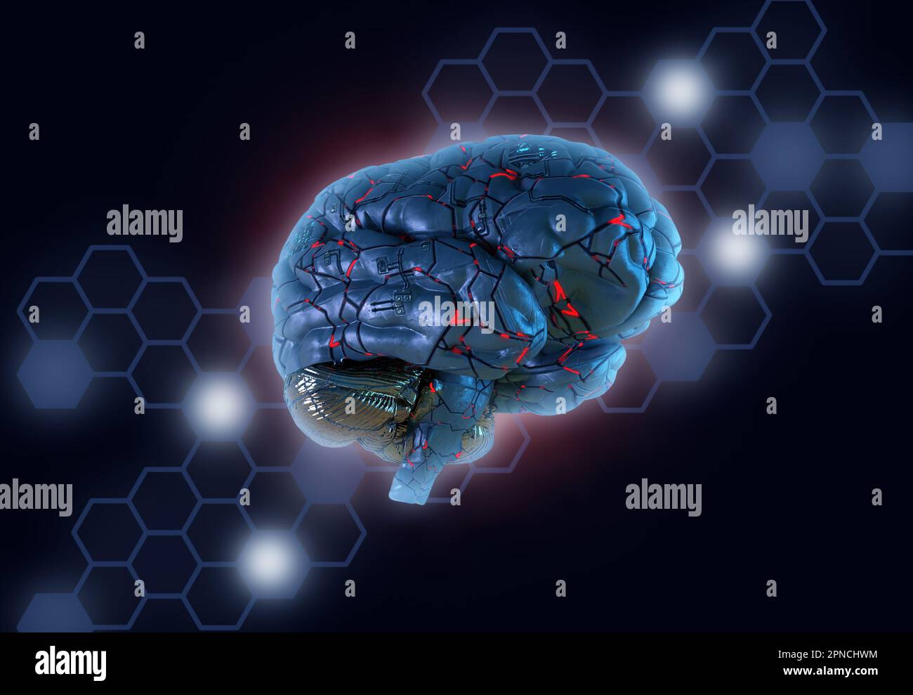 Electronic brain hi-res stock photography and images - Alamy