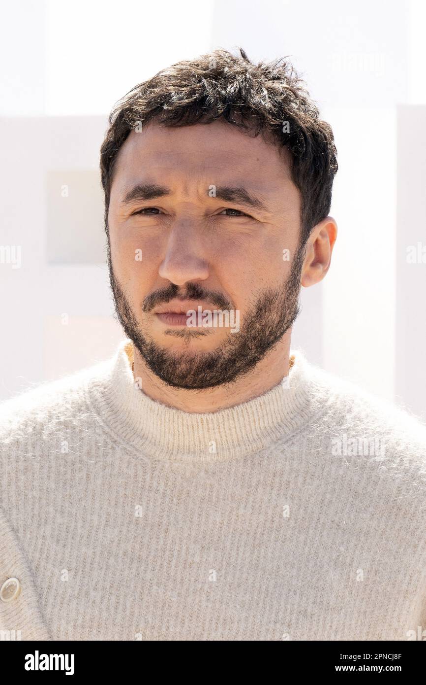 Cannes, France. 18th Apr, 2023. Sofian Khammes attends the The Brigade photocall during the 6th ...