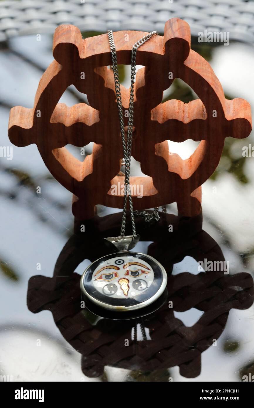 The dharma wheel, or dharmachakra in Sanskrit, is one of the oldest ...