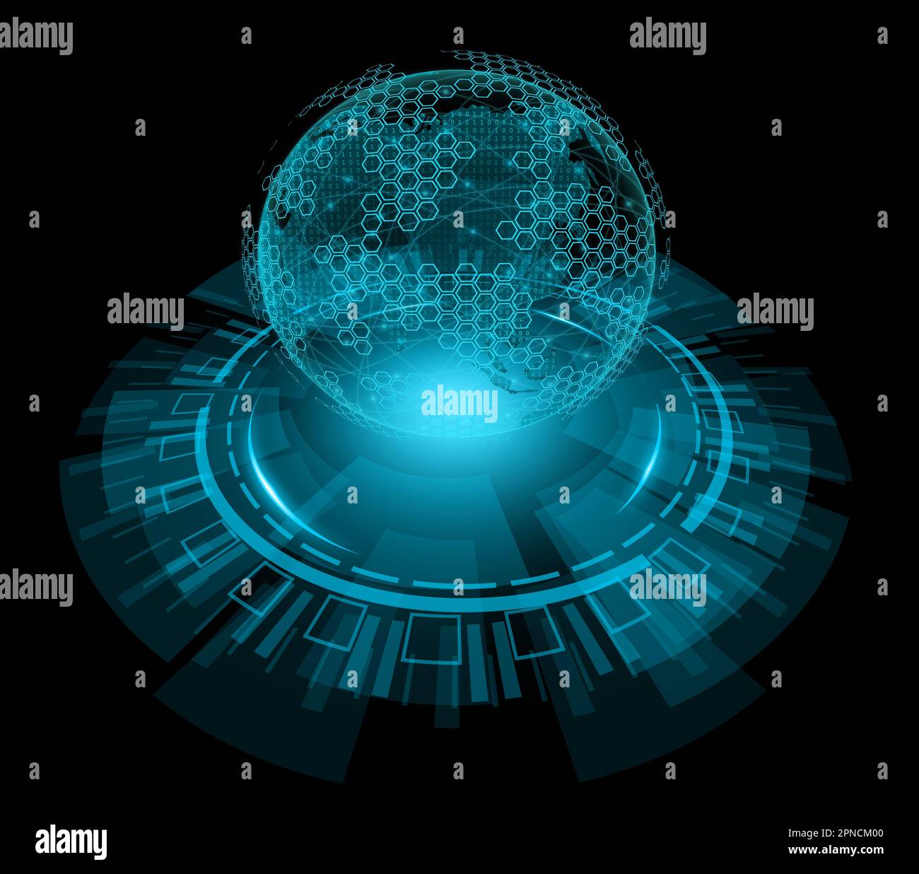 Tech holographic hi-res stock photography and images - Alamy