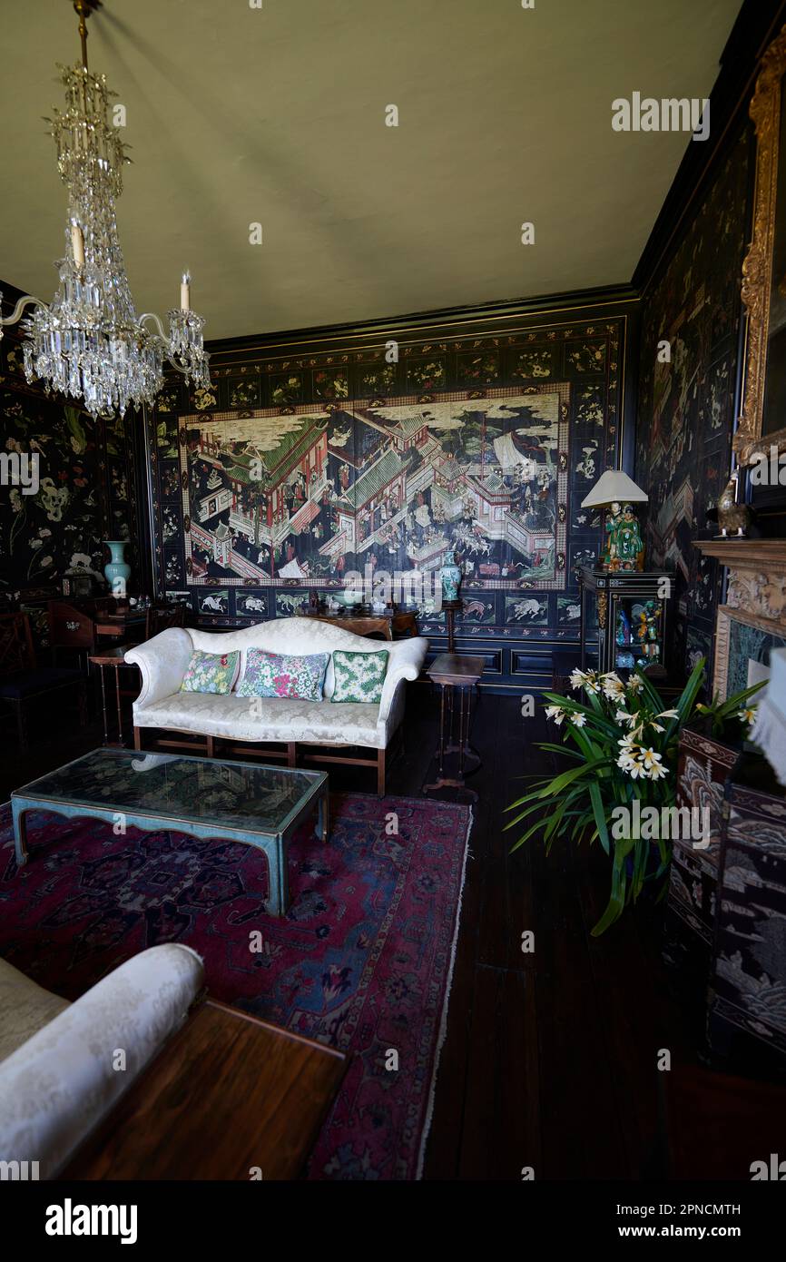Interior of the 17th century Burton Agnes Hall, Driffield, Yorkshire ...