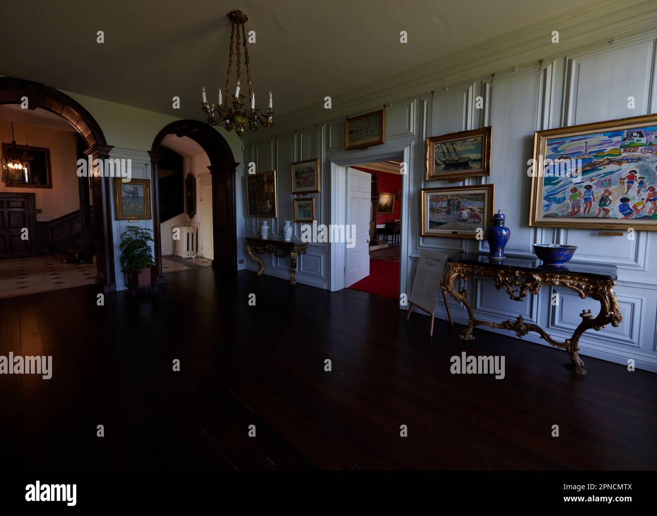 Interior of the 17th century Burton Agnes Hall, Driffield, Yorkshire ...