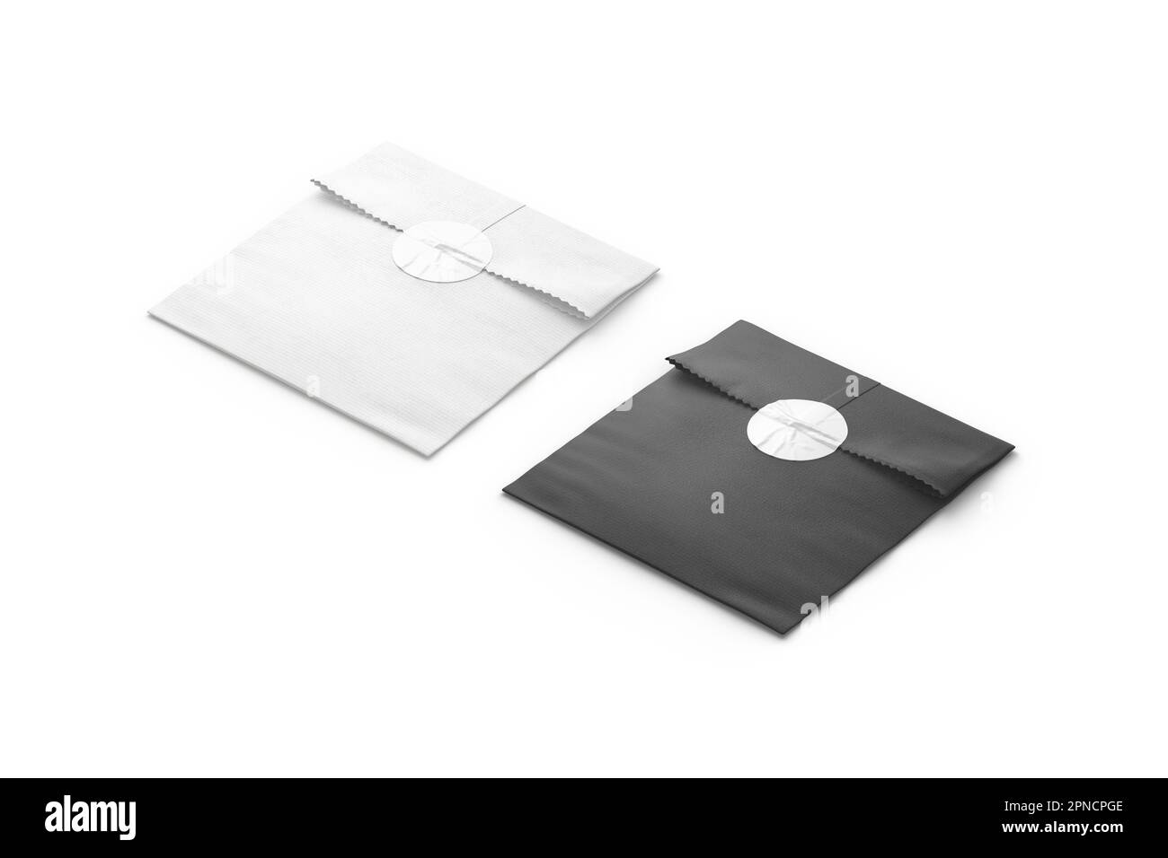 Kraft paper bag sticker isolated hi-res stock photography and images ...