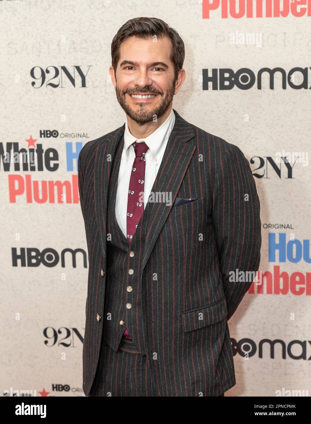 Pete Huyck attends 'White House Plumbers' HBO TV Series premiere at 92Y ...