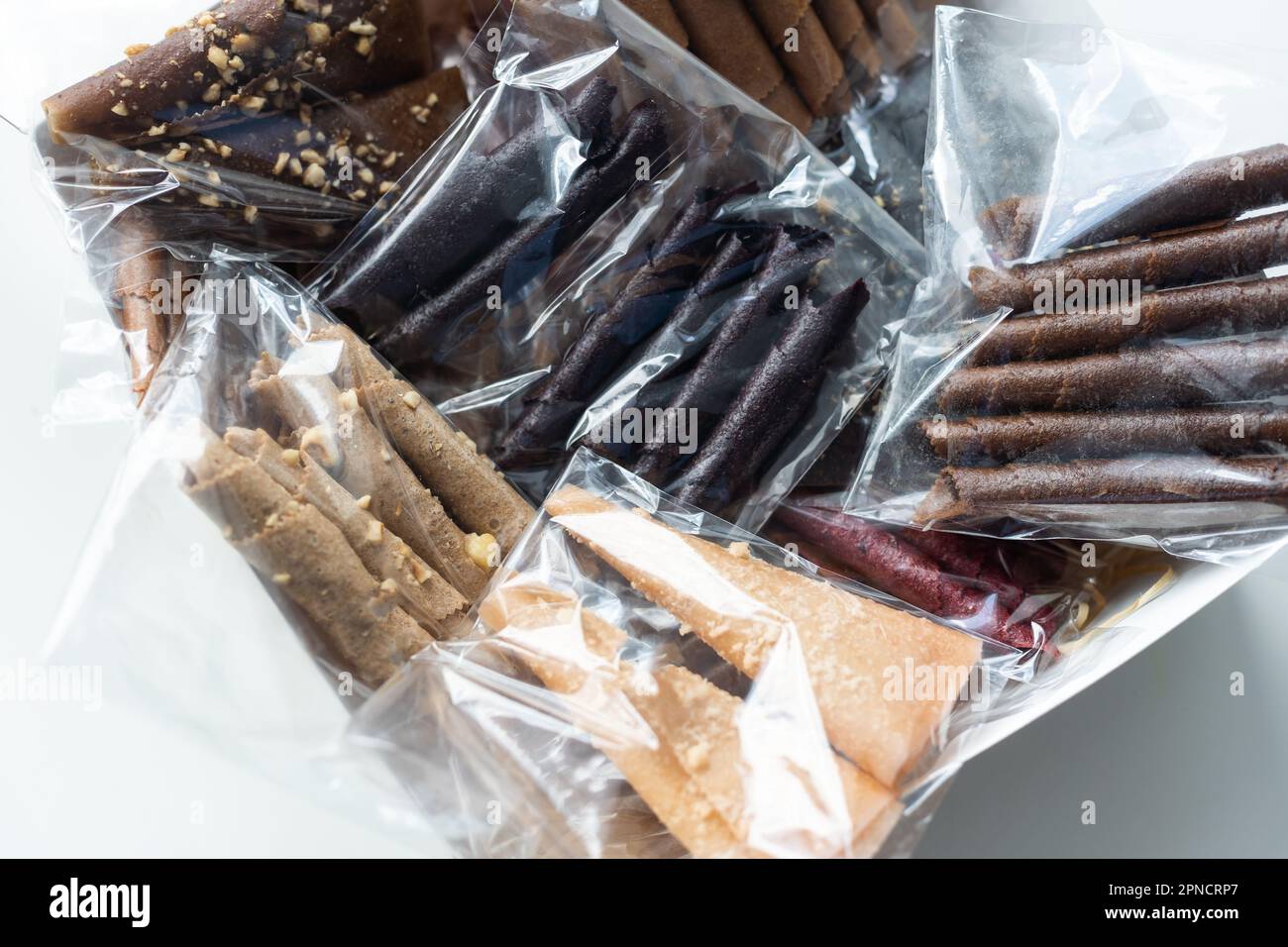 handmade homemade assorted pastille in box and whole fruit, wallnut and ...