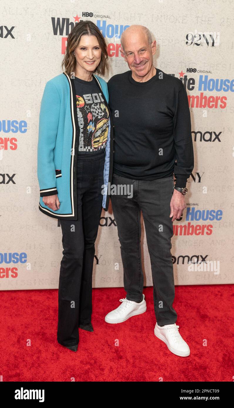 Lizzie Tisch, Jonathan Tisch attend 'White House Plumbers' HBO TV ...