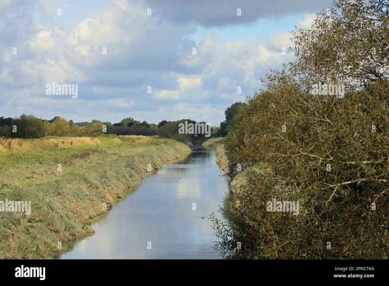The River Douglas near Rufford Lancashire England Stock Photo - Alamy