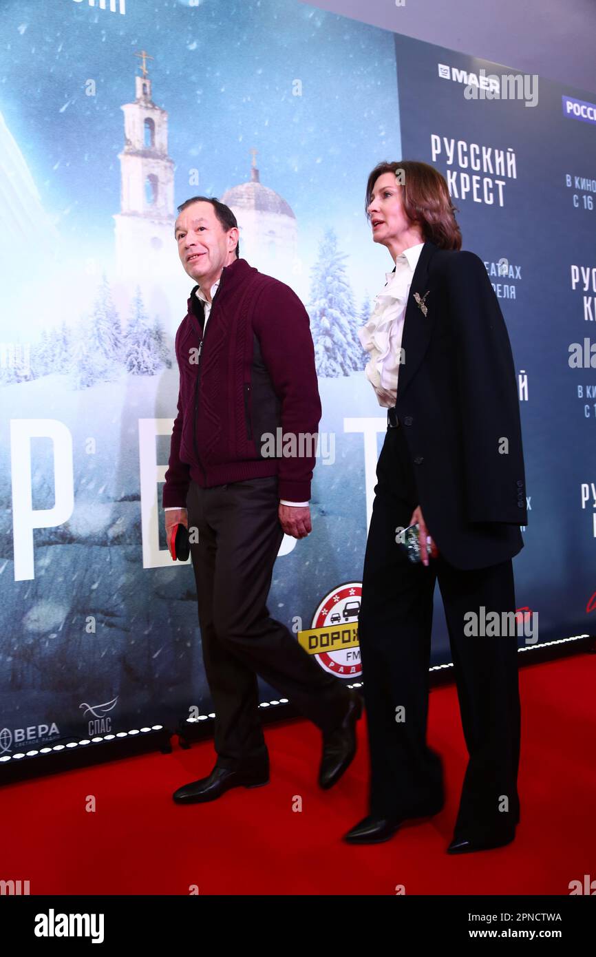 Moscow. Producer Igor Kudryashkin at the premiere of the film 'Russian ...