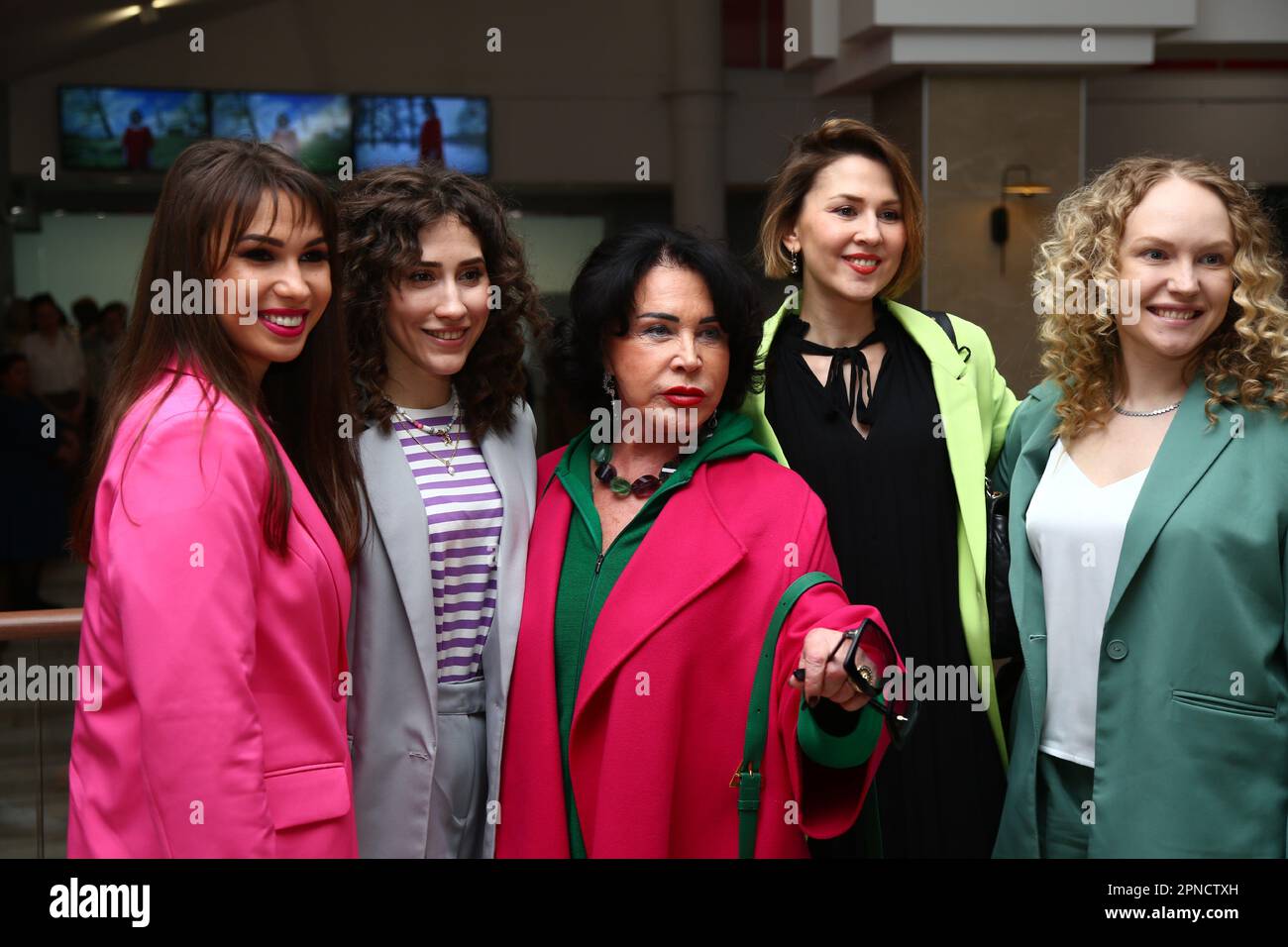 Moscow. Singer Nadezhda Babkina Stock Photo - Alamy