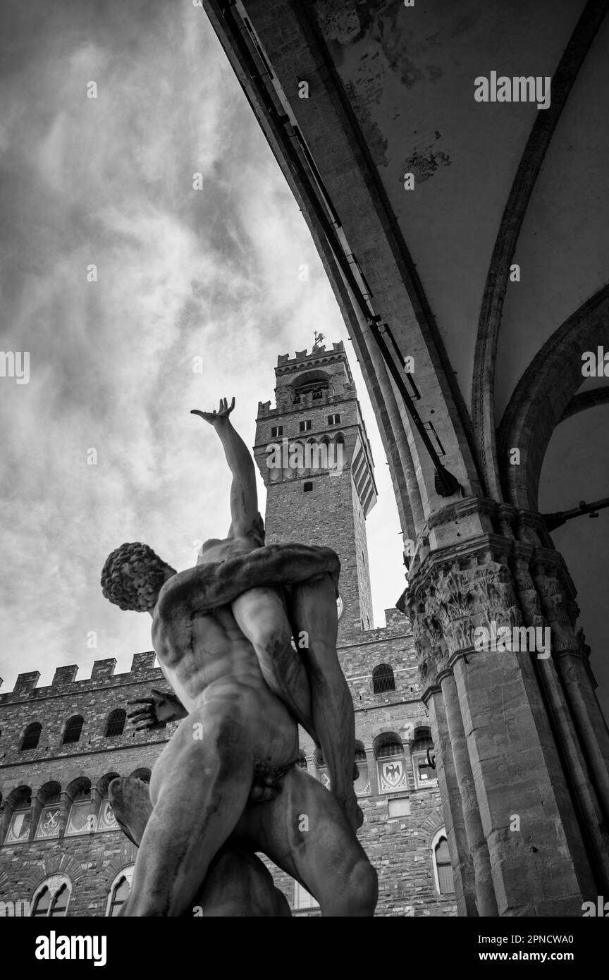 Statues of pisa Black and White Stock Photos & Images - Alamy
