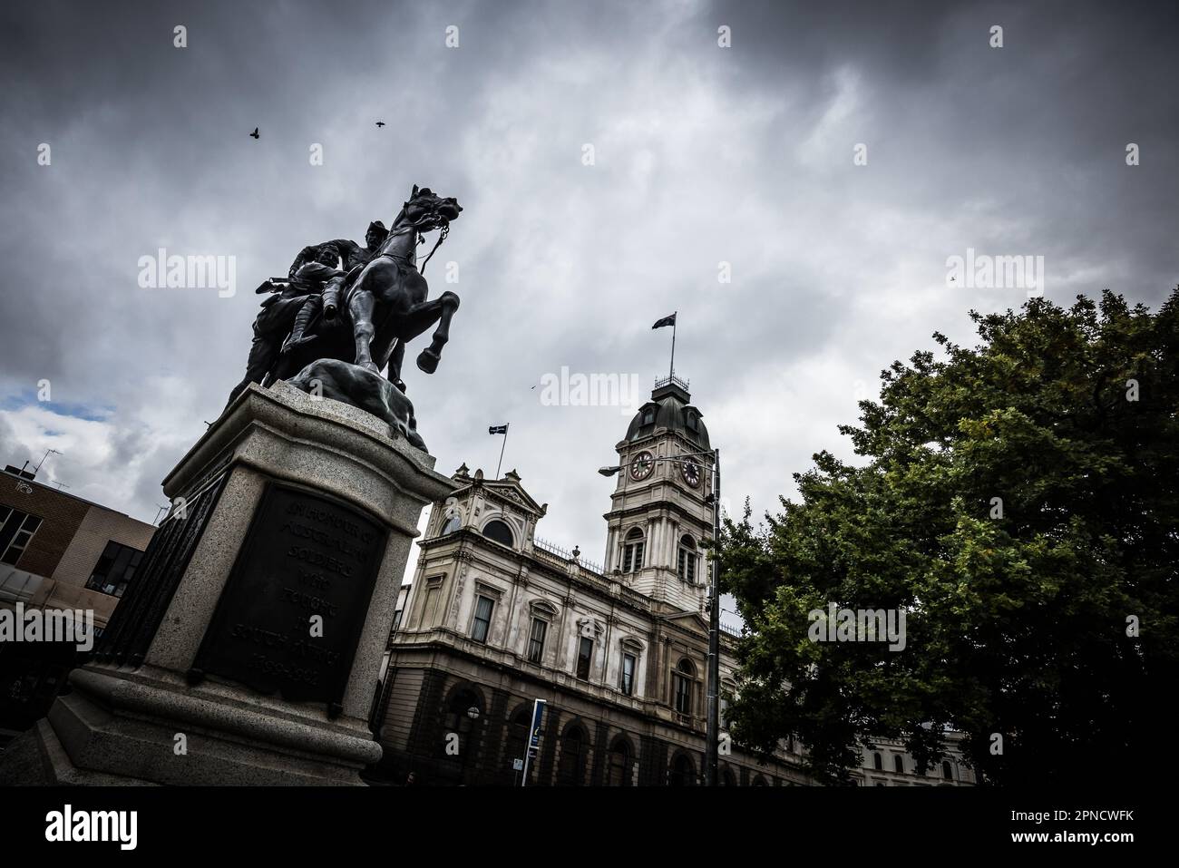 Historic Town of Ballarat in Victoria Australia Stock Photo - Alamy