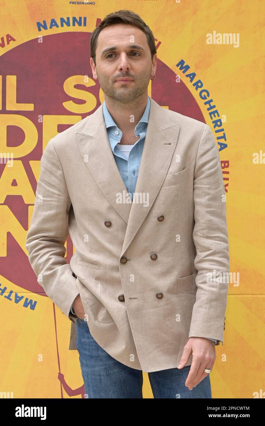 Flavio Furno attends the photocall of the movie "Il Sol dell'avvenire ...