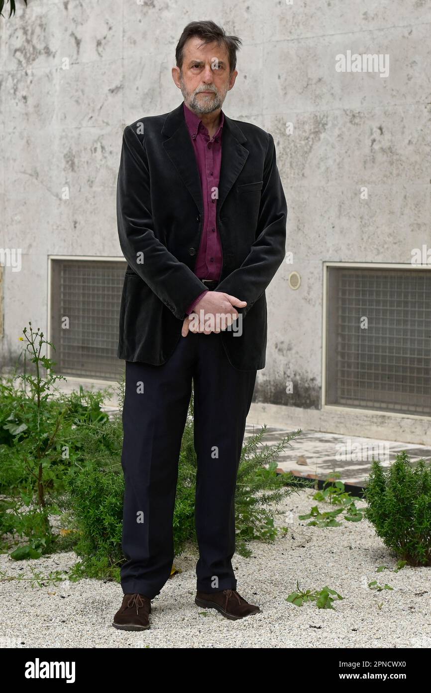 Nanni Moretti attends the photocall of the movie "Il Sol dell'avvenire ...