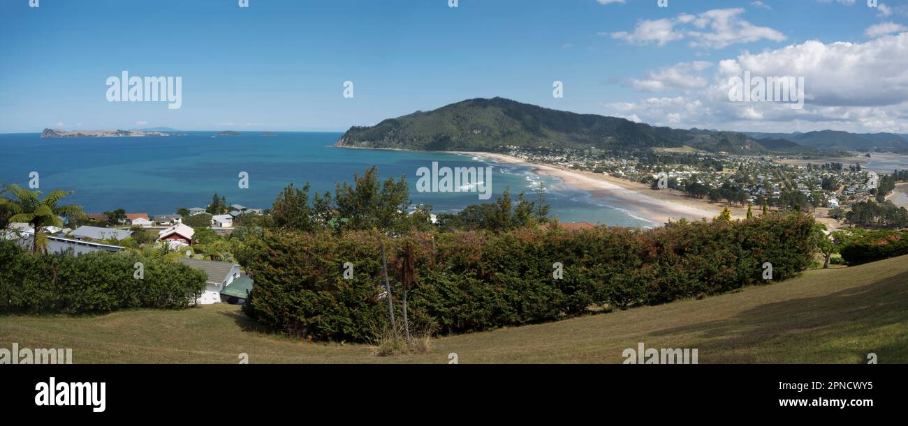 Pauanui Beach, Coromandel Peninsula, north island, New Zealand Stock ...