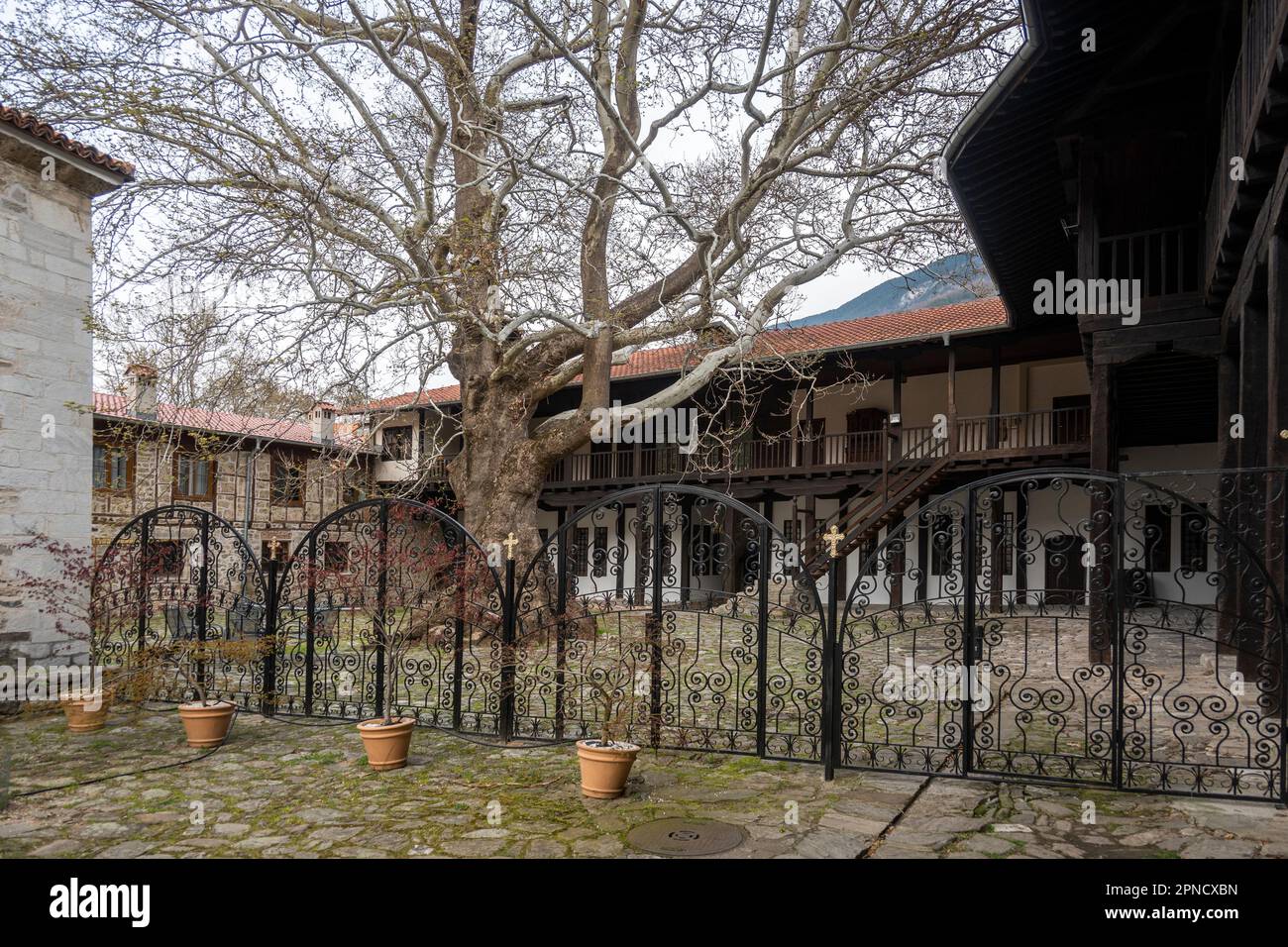 Medieval Bachkovo Monastery Dormition of the Mother of God, Plovdiv ...